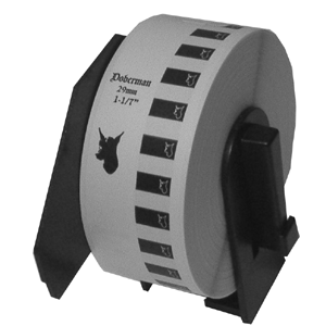 10 Pack of Brother Compatible DK2210 Labels (Dober-2210) – Dobermanlabel
